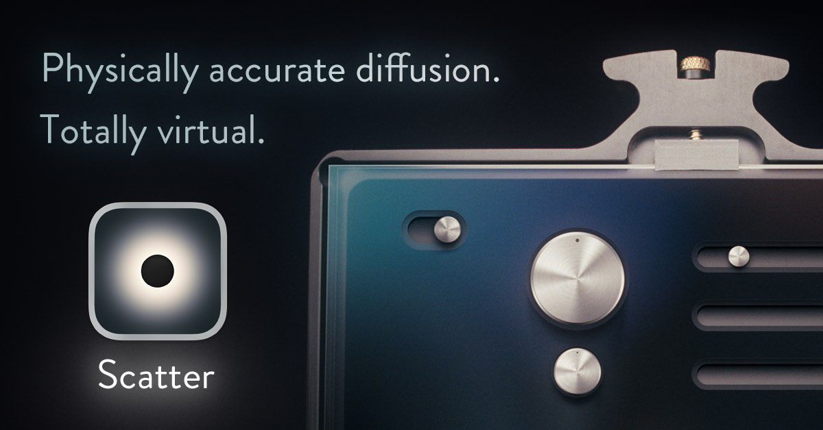 Scatter · Physically accurate diffusion emulation